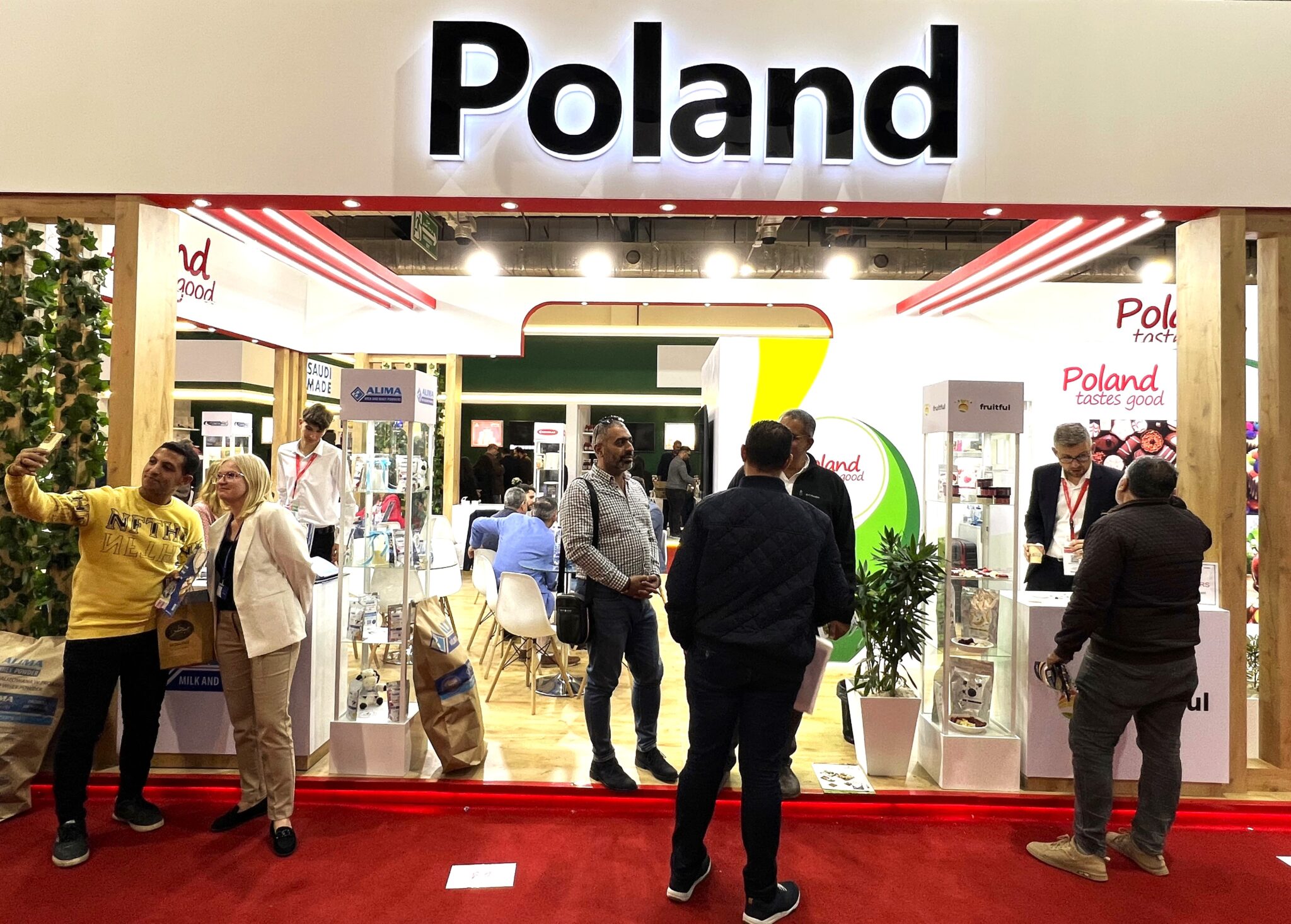 Polish national stand at the Food Africa Cairo 2024 fair - Poland ...